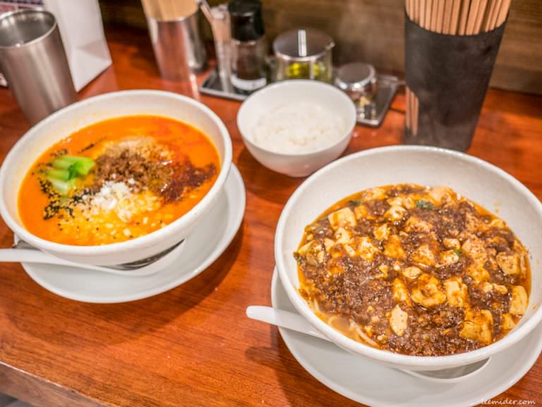 東京銀座美食-SHIBIRE NOODLES蝋燭屋(蠟燭屋),讓人舌尖震顫的麻婆麵,担担麵 - 李米的大餐小食